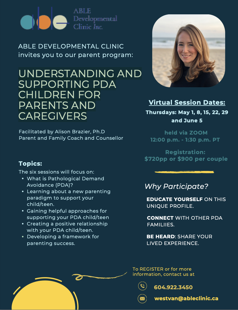 Parenting PDA: Understanding & Supporting Your Child – ABLE ...